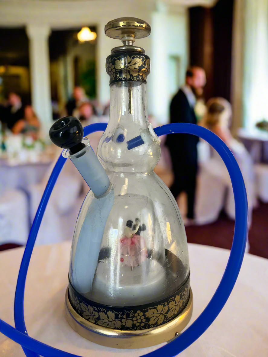 Vintage Wedding Dance Music Box Bong for one or two – Malt Shop Bongs