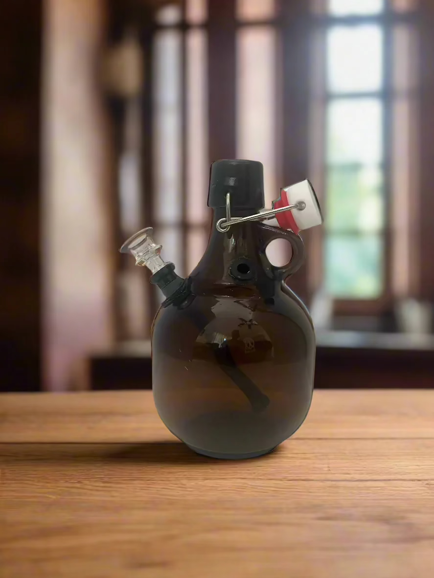 Lil' Brown Jug Bong for Two – Malt Shop Bongs